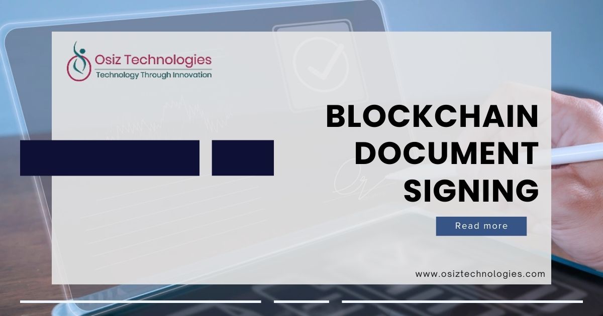 Blockchain Document Signing | Secure Document Signing